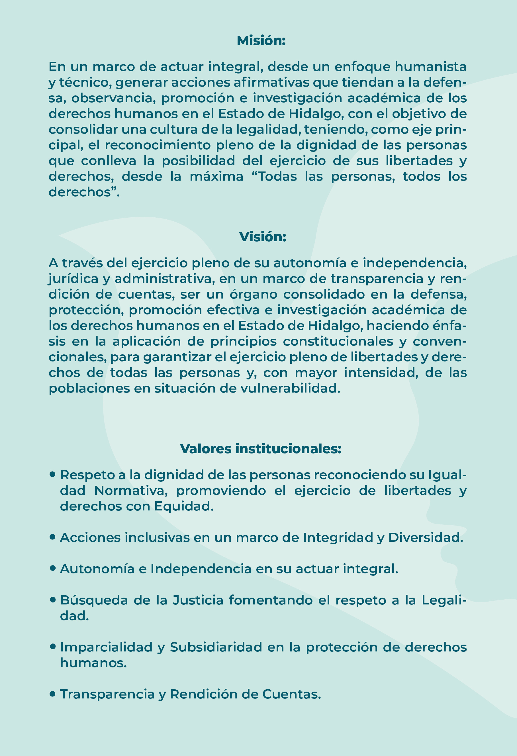 Identidad Institucional - CDHEH